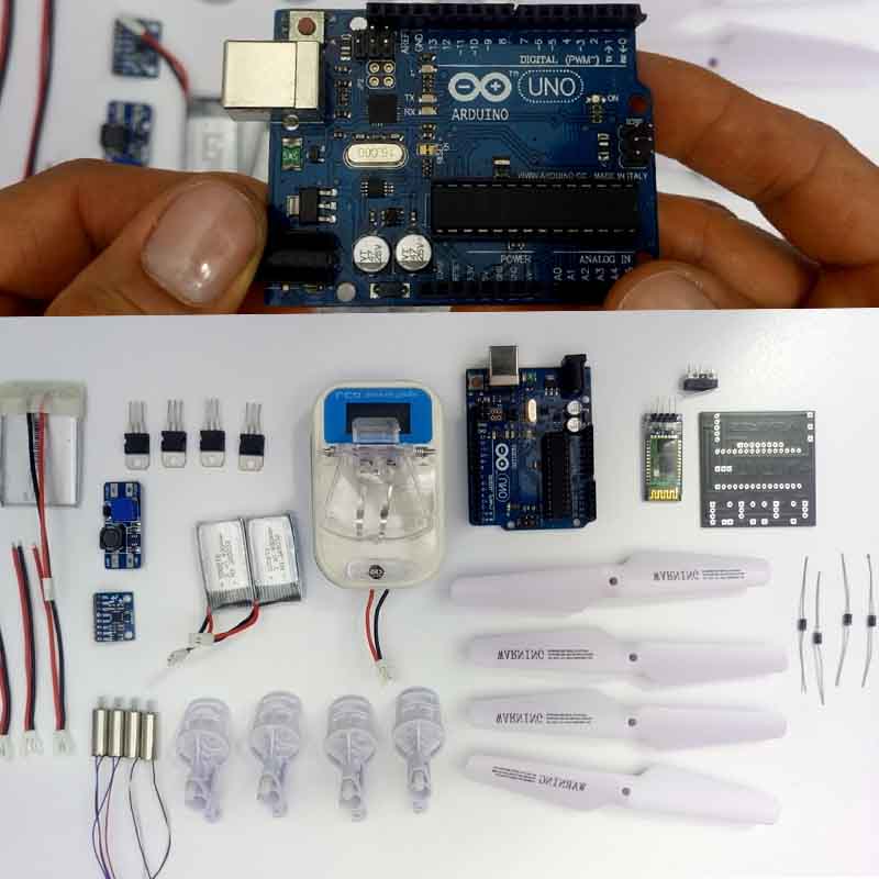 Drone Casero Arduino Uno ️ Versión 3 S103D24 – SERINSY 3D